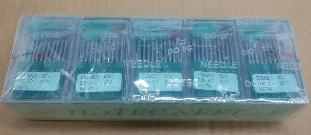 500 pieces Original Dotec embroidery needles DBxK5 Size 10/70 for ...