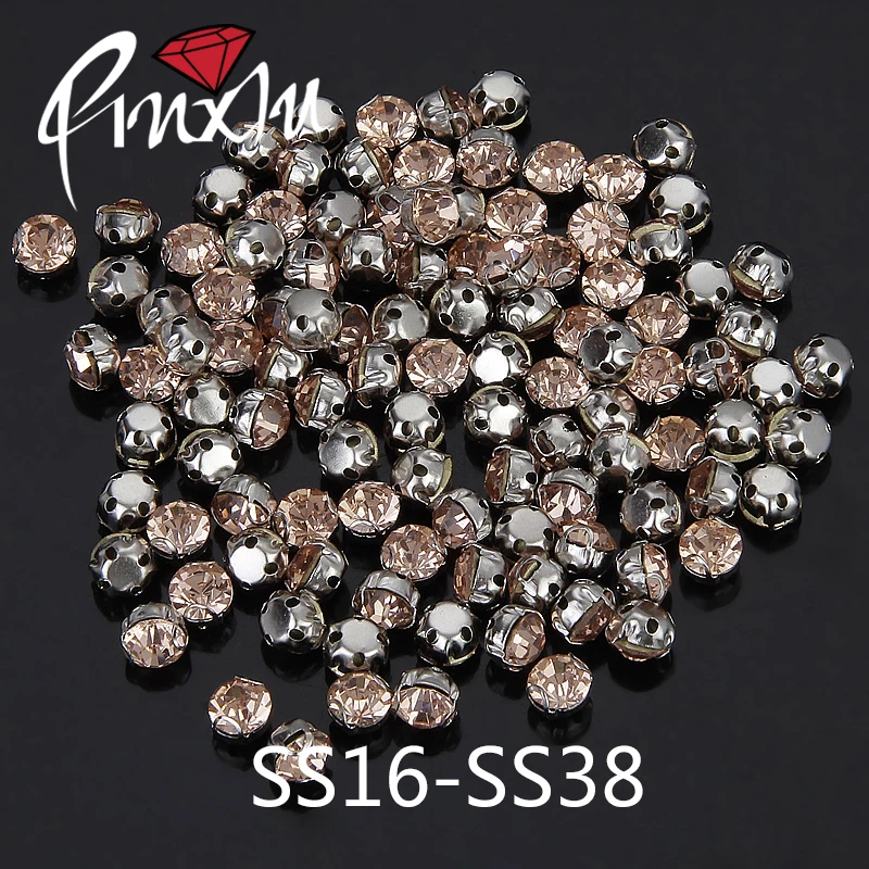 Copper Claw Rhinestones light peach Color 144pcs SS16 SS20 SS28 SS35 ...