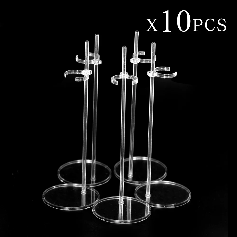 10-PCS-Stands-For-1-6-Dolls-Transparent-Support-Barbie-Stand-30cm ...