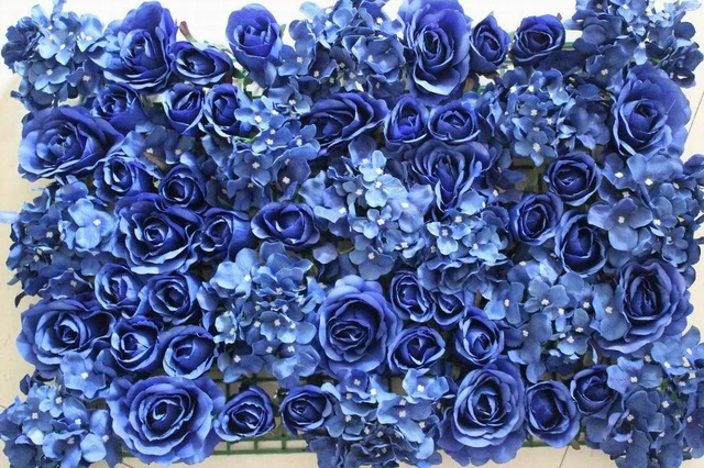 Blue Flower Blue Flower Panel Size: 40x60cm Flower Wall, 42% OFF