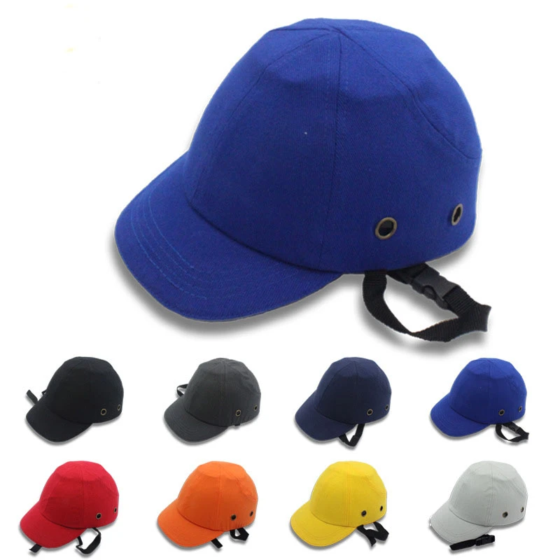 Bump Cap Work Safety Helmet ABS Inner Shell Baseball Hat Style ...