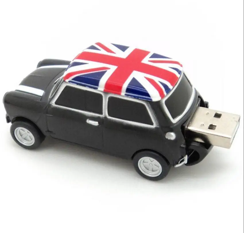 Cool England BMW Mini cooper car shape model USB 2.0 32GB flash drive ...