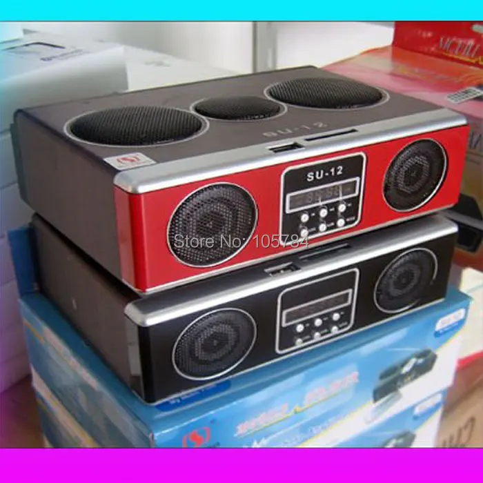 Free shipping 2014 New Mini Sound box MP3 player Mobile Speaker boombox ...