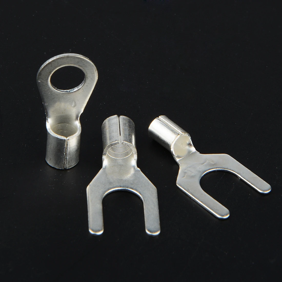 420Pcs/Box 18 In 1 Terminals Non-Insulated Ring Fork U-type Brass ...