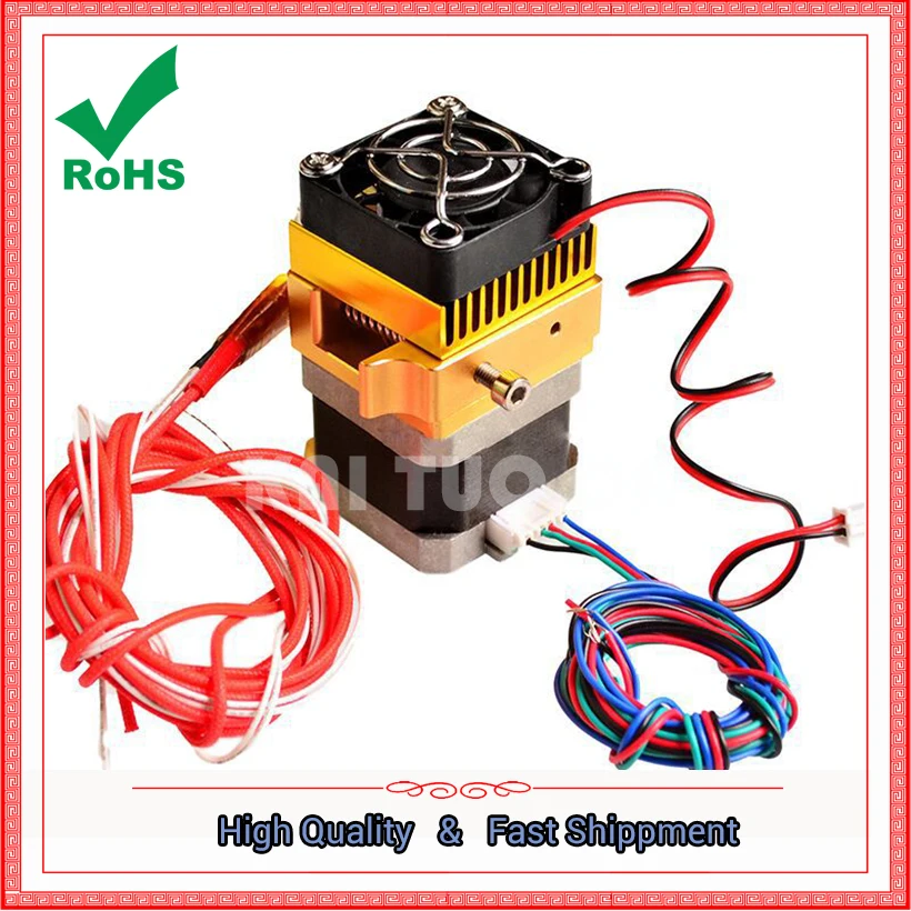 3d Printer Accessories Mk8 Latest Upgrade All-metal Kit Nozzle Extruder ...