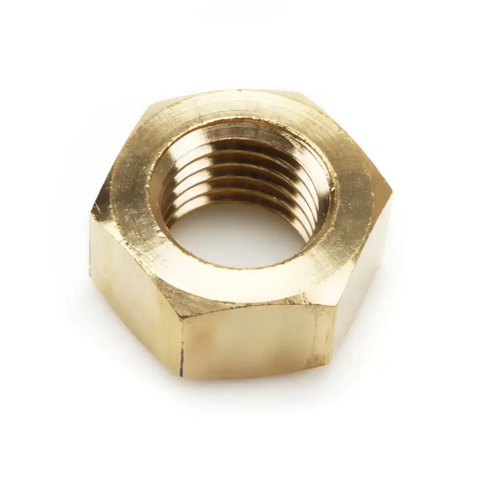 1 50pcs Solid Brass Hex Nuts Metric thread GB6170 86 All Sizes M2/M2.5 ...