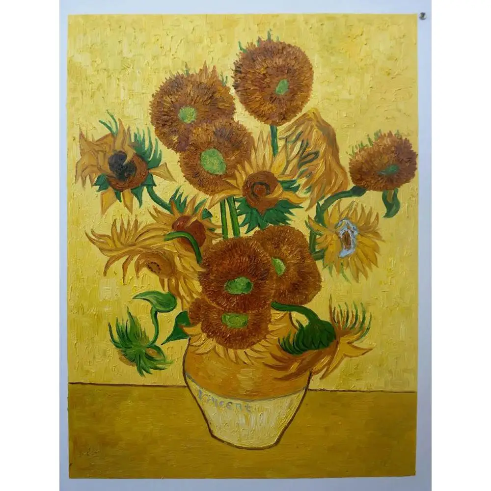 Beroemde schilderijen van bloemen hedendaagse kunst zonnebloemen by ...