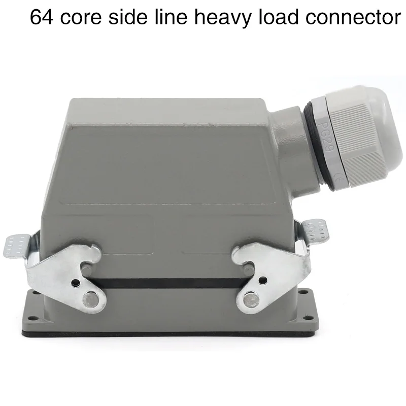 Hdc-hd-064 Heavy Duty Connector 64 - Core Cold - Pressed Rectangular ...