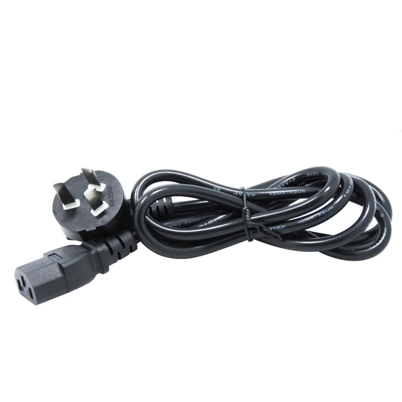 UK Power Cable / EU three wire Cord 3 Pin 3 Pin 15A 220V 1.2meter power ...
