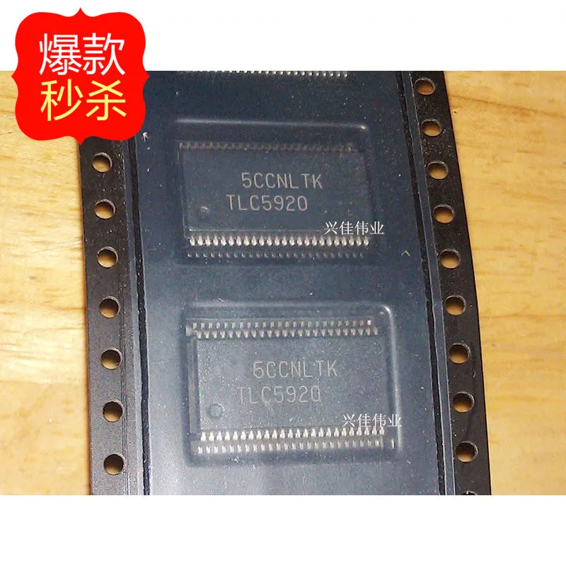 10 piezas nuevo original auténtico TLC5920 TLC5920DLR SSOP48|Circuitos ...