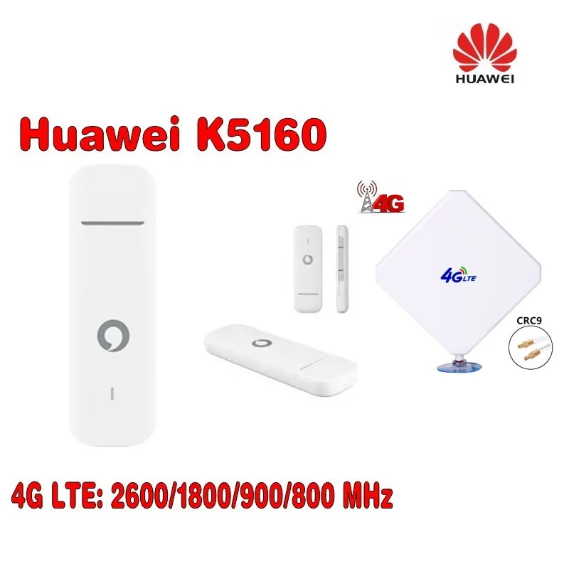 Vodafone K5160 HUAWEI 4G usb dongle 150Mbps plus with 4G LTE CRC9 ...