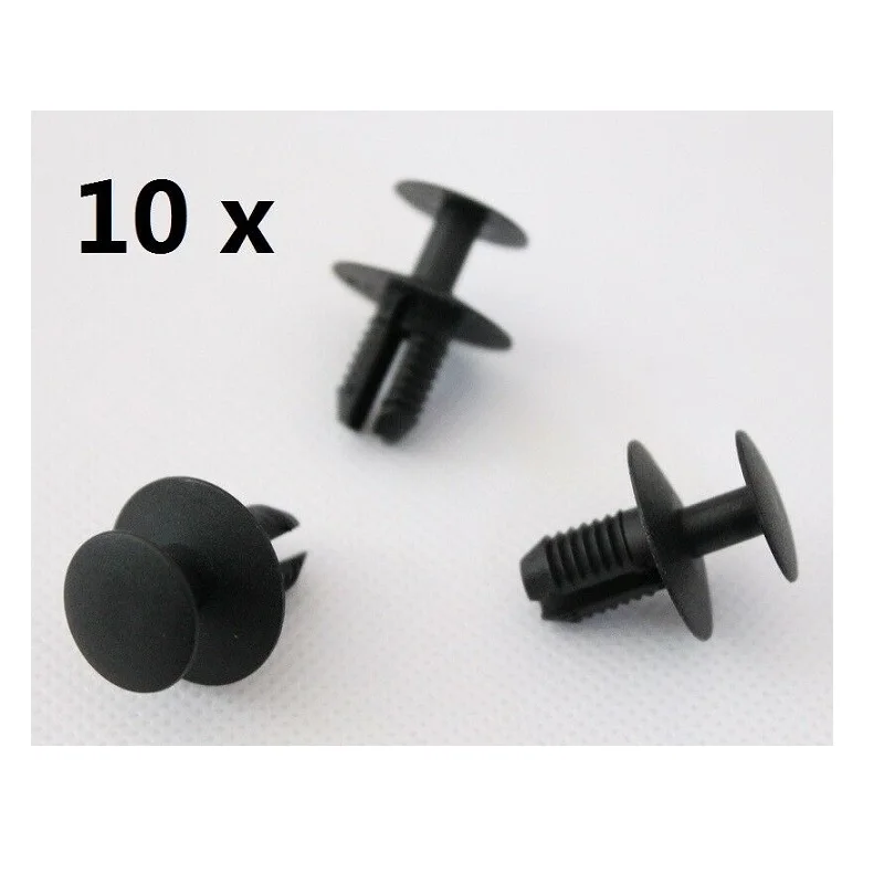 10 x BMW Expanding Rivets Plastic Trim Clips for bumpers sills skirts ...