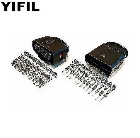 2/4/10sets/lot 14 Pin/way 1.5mm Male Female Transmission Valve Plug ...