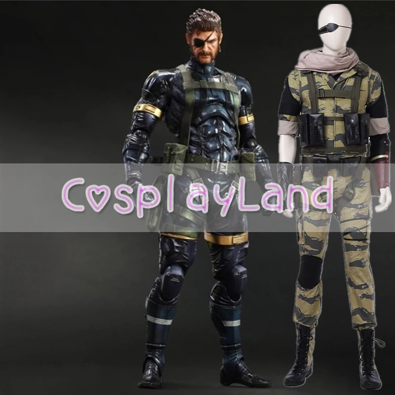 New Arrival Game Metal Gear Cosplay Costume Snake Costume Halloween ...