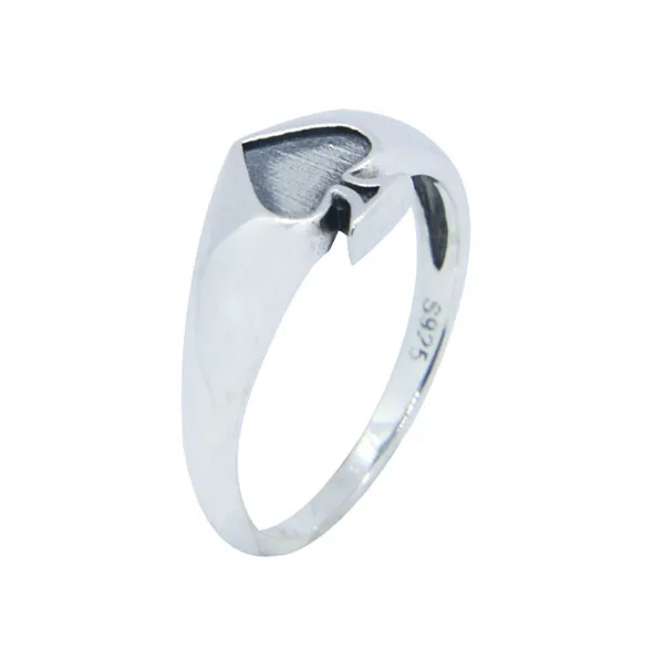 Best Quality 925 Sterling Silver Ace Ring Bad Ass Ladies Women Jewelry ...