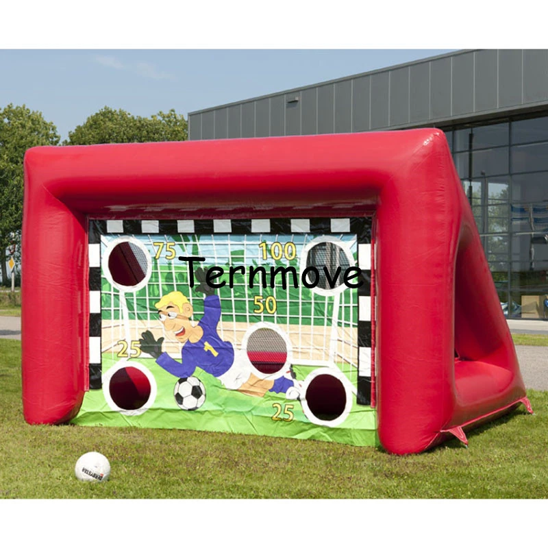 Inflatable Soccer Kick Games Football Goal Inflatable Soccer Goals ...