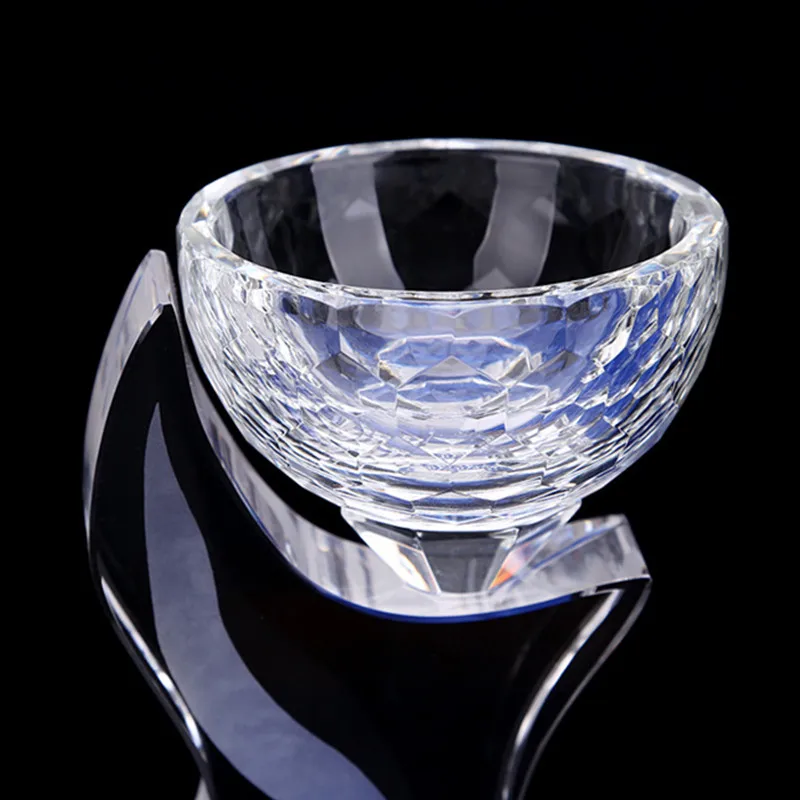 CTCB0053 Crystal Trophy Free Engraved Glass Award Cup With a Bowl For ...