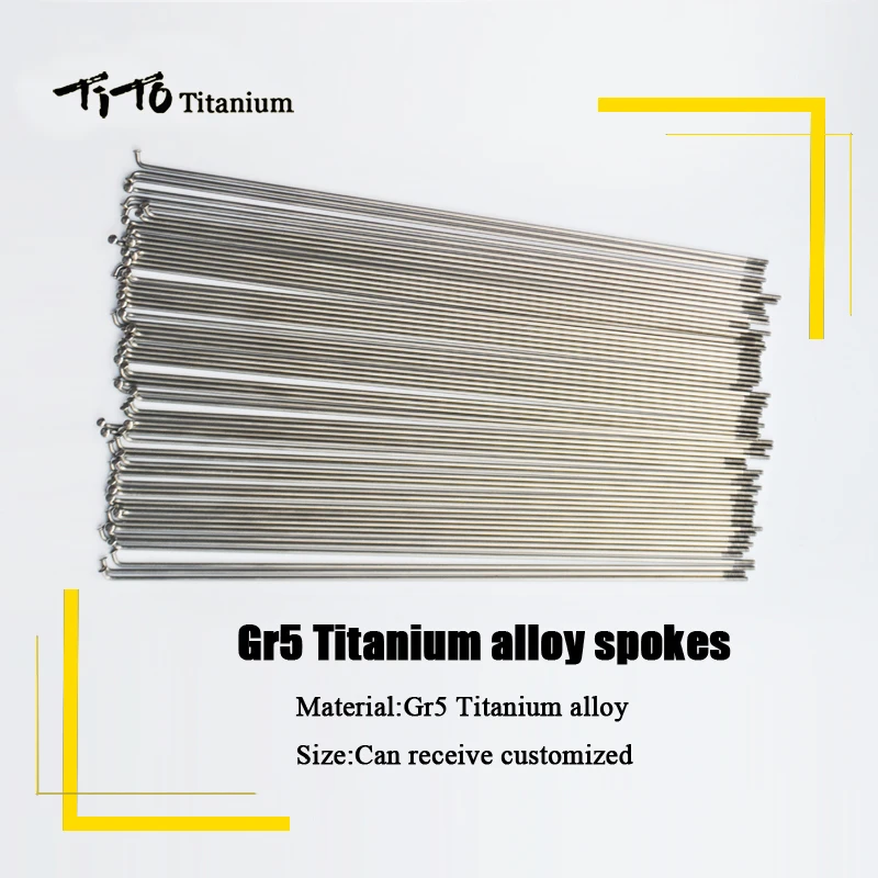 Tito Titanium Alloy Spokes For Mountain Bike/road Bike Wheels Bicycle ...