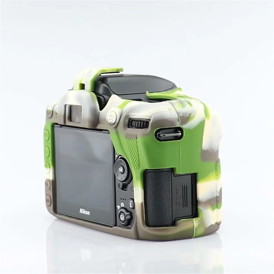 Best Soft Silicone Camera Body Cover For Nikon D7500 Armor Skin Case ...