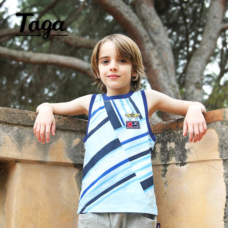TAGA Children T Shirts Kids Summer Style Boys Clothes Vest Cotton ...