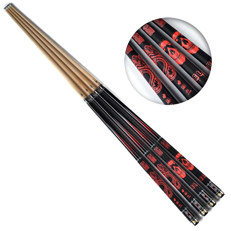 DiDiao Billiard Pool Cue Stick With 12mm Cue Tip 58" 19.5oz For 9 ball ...