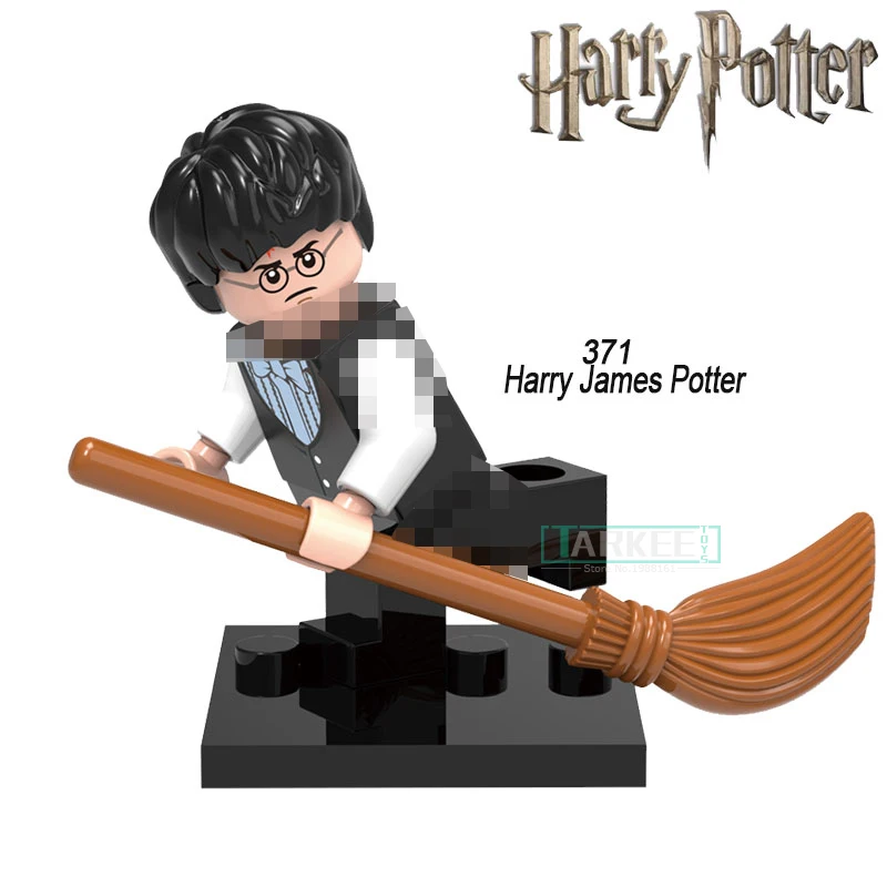 1PC Harry Potter With Brooms diy figures Fred George Hermione Granger ...