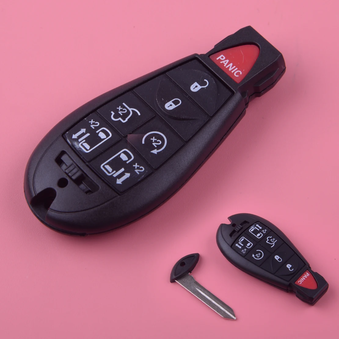 DWCX 7 Buttons Keyless Entry Remote Smart Key Shell Case Fit For Dodge dwcx-7-buttons-keyless-entry-remote-smart-key-shell-case-fit-for-dodge