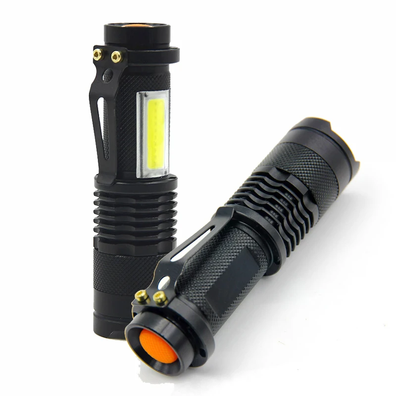 New Arrival!Zoomable Mini COB LED Flashlight Waterproof LED Torch COB ...