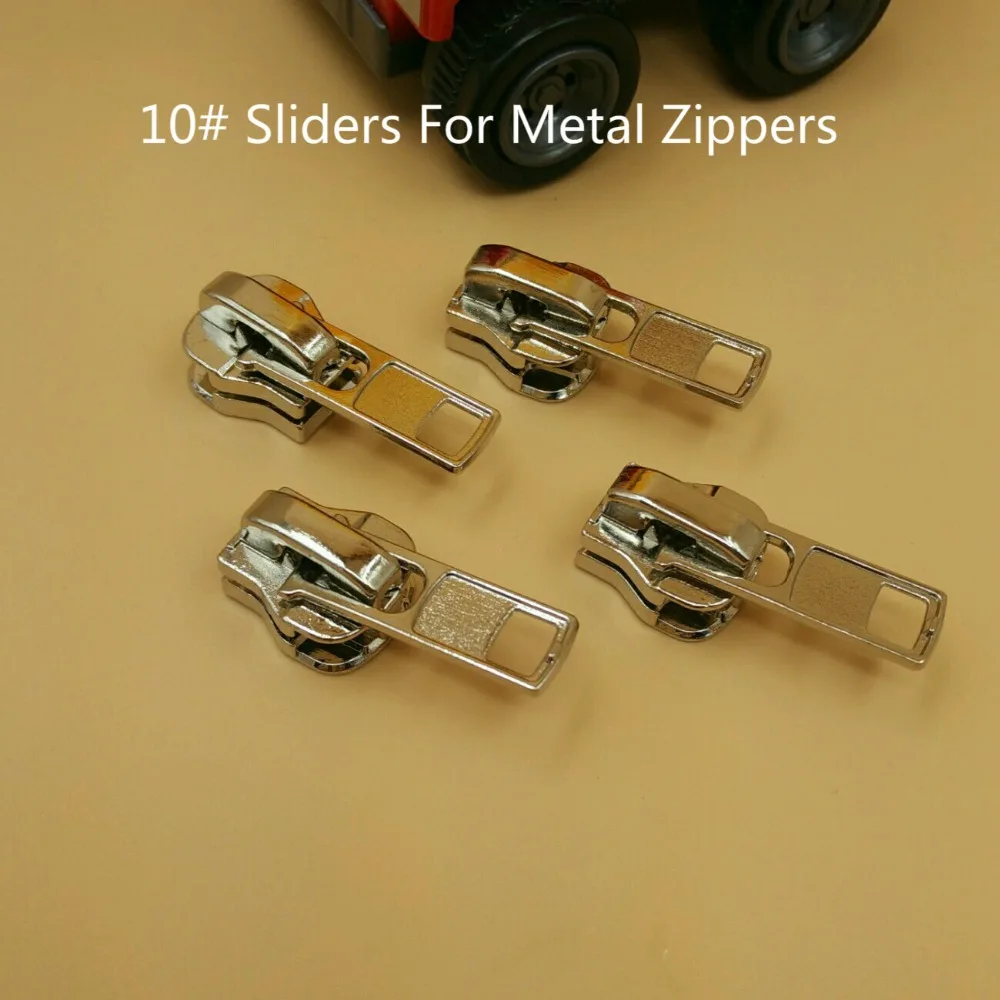 Free Shipping New 10# Metal Slider For Diy Make A Metal Zippers Auto ...