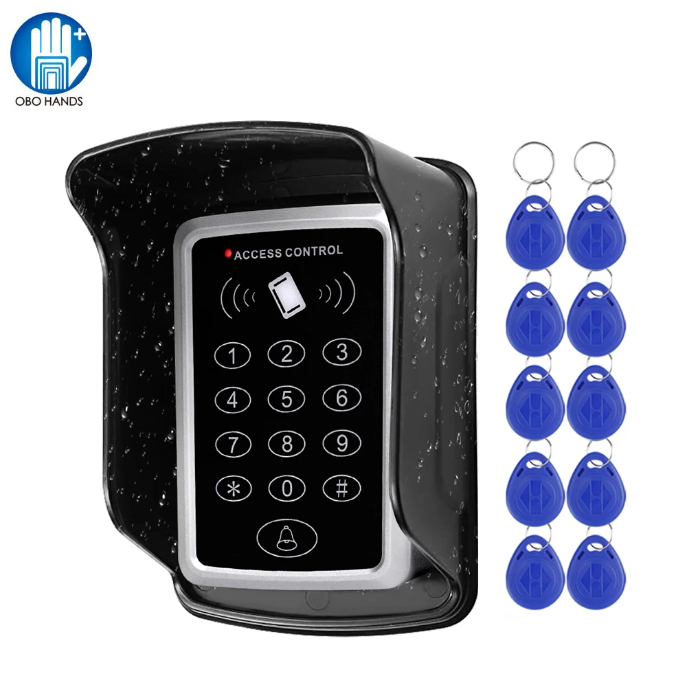 RFID Keypad Door Access Control System Waterproof Protecter Cover ...