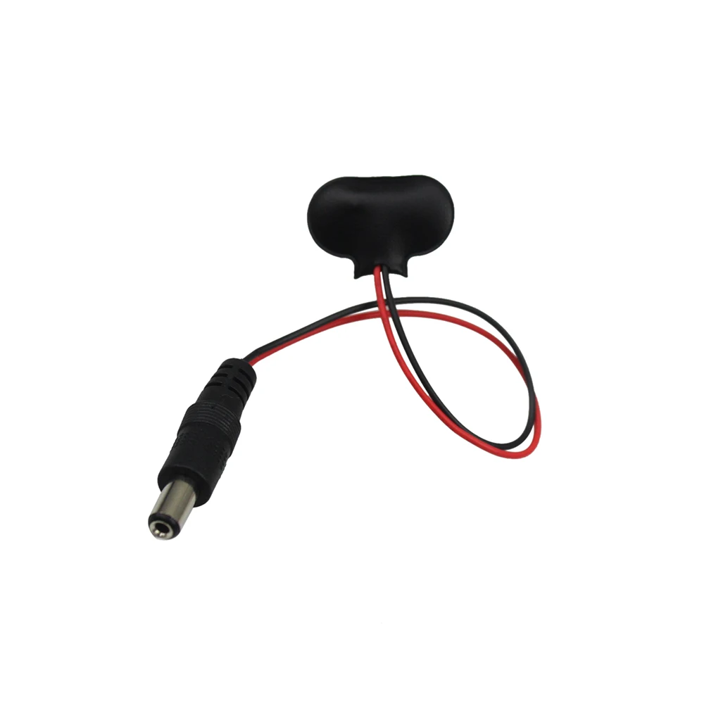 9V Battery Snap Power Cable - Black and Red color scheme
