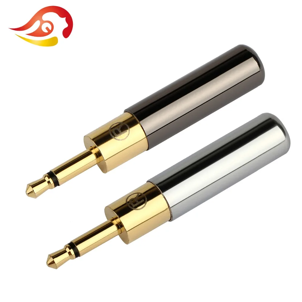 QYFANG 2.5Mm Plug Audio Jack 2 Pole Earphone Splice Adapter DIY Hifi ...