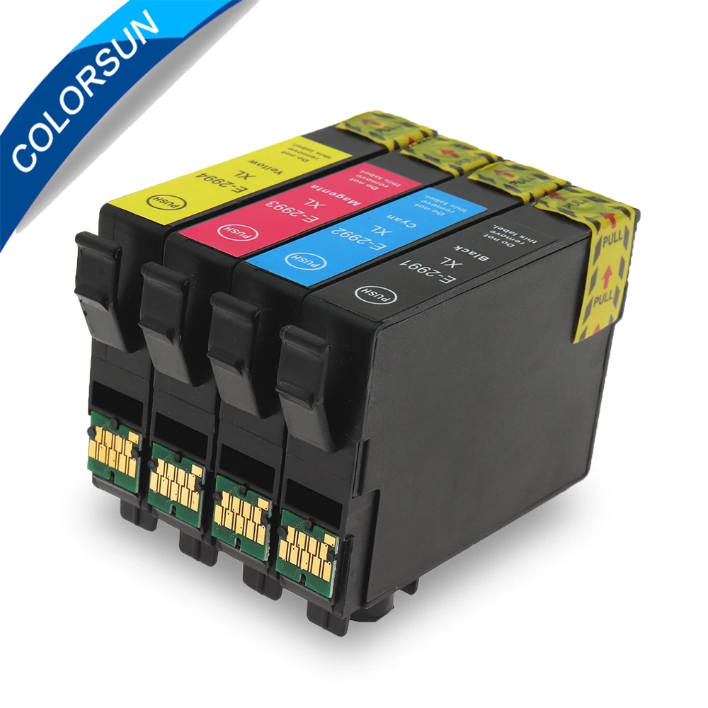 Colorsun cartucho de tinta T2991 para impresora Epson, T29XL, T2991 ...