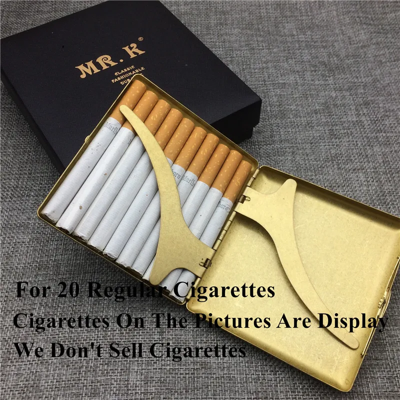 World War 2 MacArthur Copper Cigarette Case Box Male Metal Cigarette ...