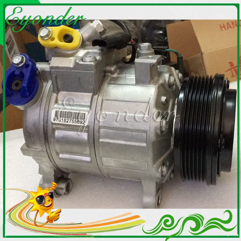 Compressor de ar condicionado automotivo, para bmw série 5, f18, 520li ...