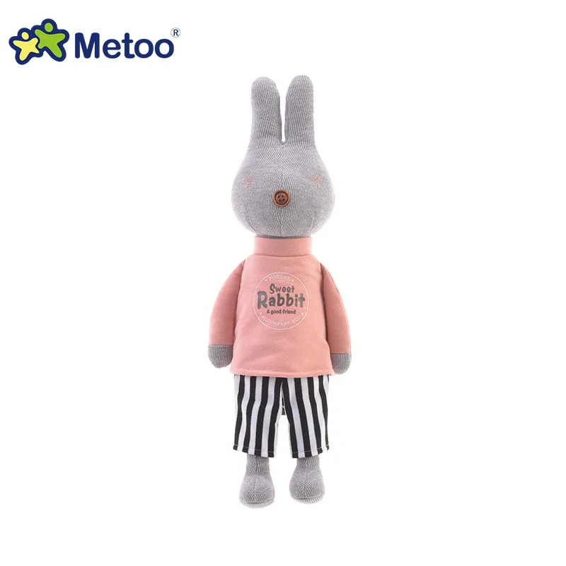 Orignal Metoo rabbit doll soft plush toys s size tall 43cm lovely cute ...