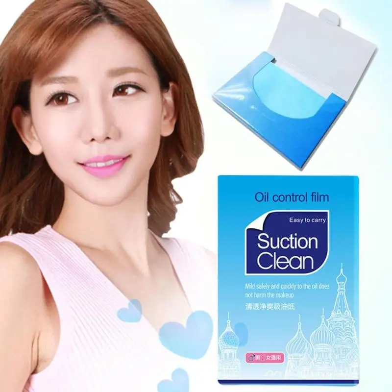 100Pcs pack Oil Blotting Sheets Facial Makeup Remover Oil Control 100Pcs pack Oil Blotting Sheets Facial Makeup Remover Oil Control