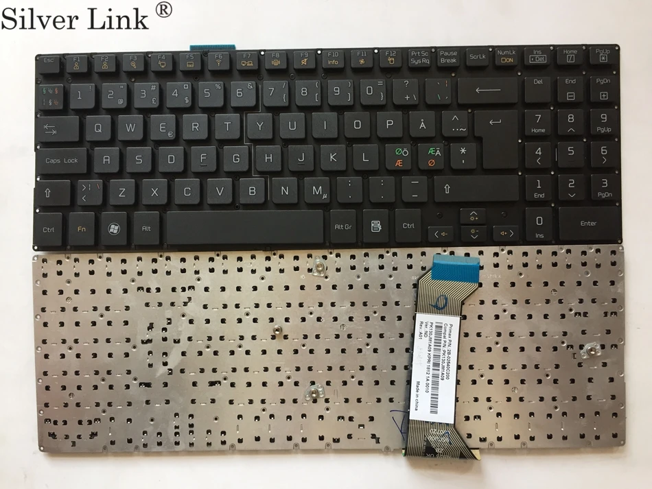 ND Nordic keyboard for LG A530 A530 D A530 T A530 U P530 without frame ...