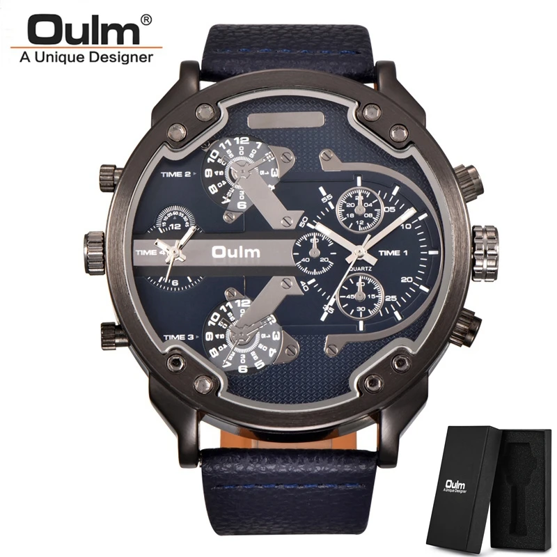 Oulm-Classic-Multiple-Time-Zone-Men-s-Watches-Super-Big-Dial-Male-Sport ...