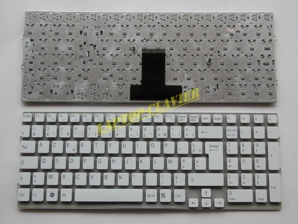 White AZERTY for Sony Vaio PCG 71211L PCG 71211M PCG 71211V PCG 71211W ...