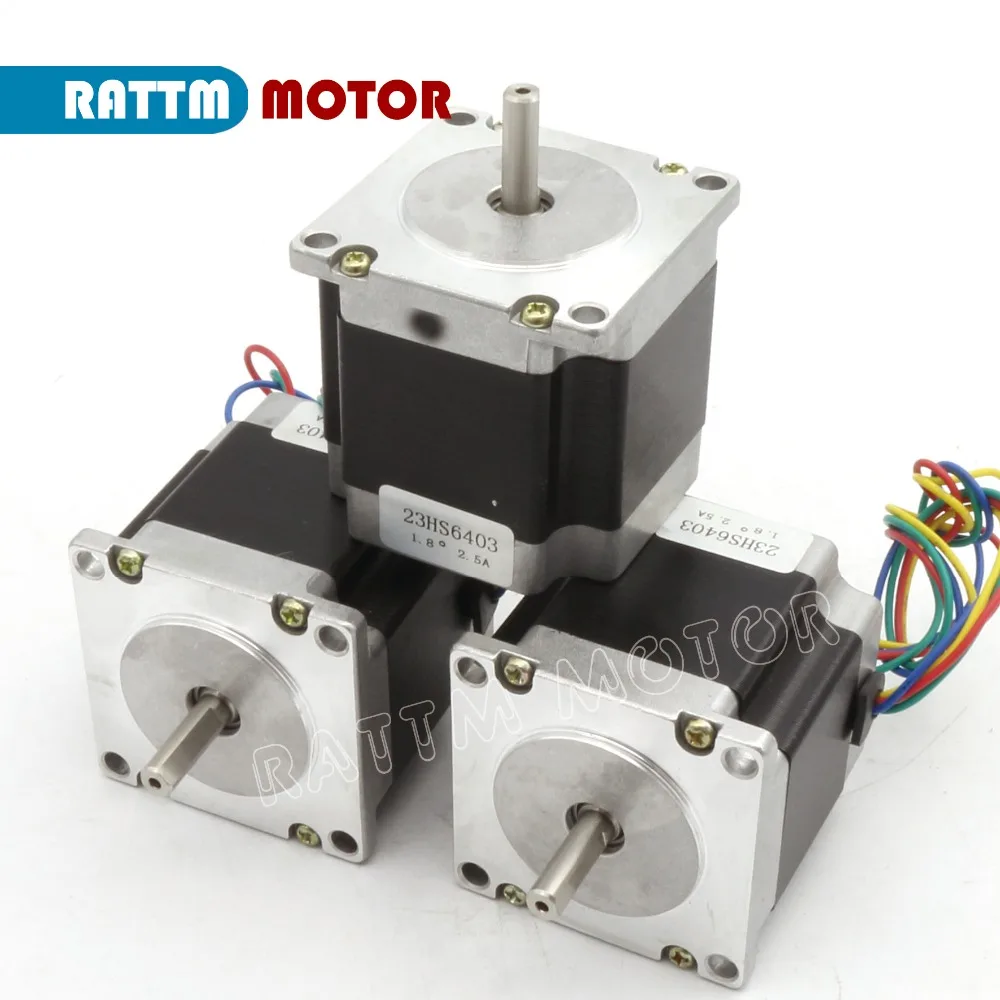 3pcs Nema23 Stepper Motor 56mm 165 Oz In 110ncm 2 5a Cnc Stepper Motor Stepping Motor 3axis