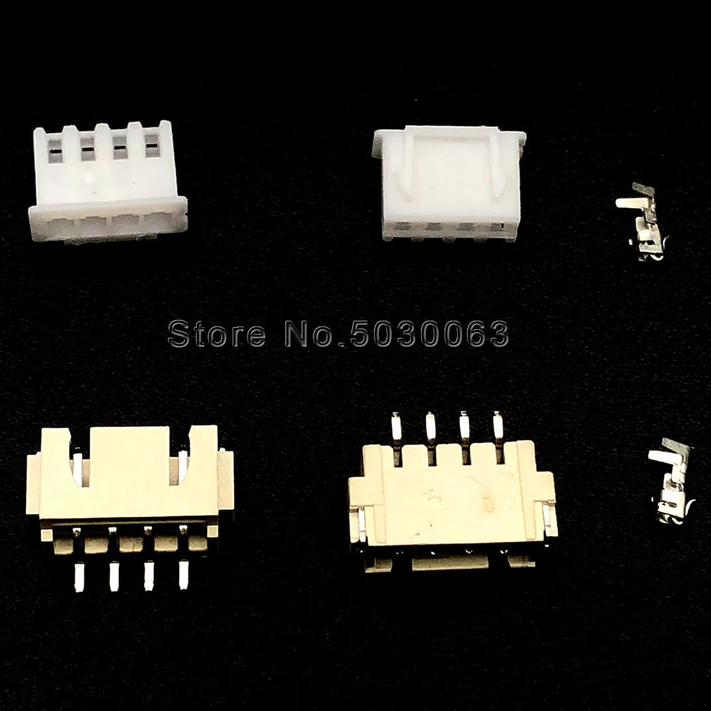 180pcs-30Sets-XH-2-54mm-Pitch-4p-4pin-XH2-54-Horizontal-SMD-Socket-Male ...