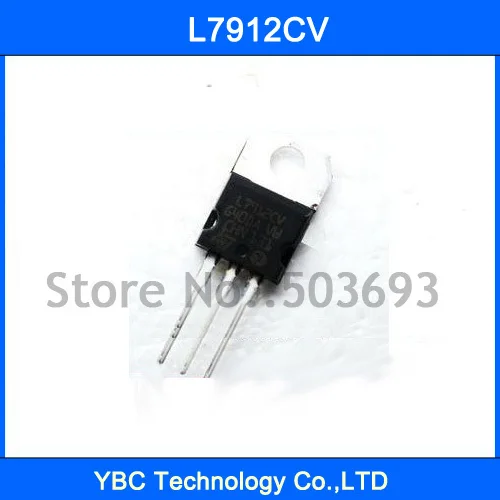100pcs L7912cv L7912 7912 Voltage Regulator Ic -12v To-220 - Integrated ...