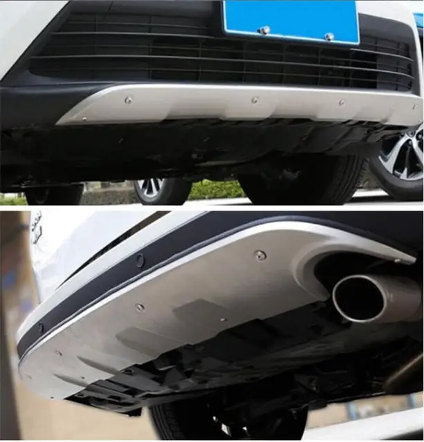 Xpy Guard Front + Rear Bumper Diffuser Protector Guard Skid Plate ...