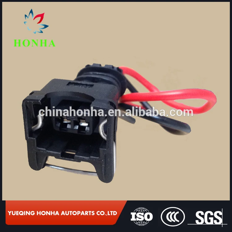 EV1-Fuel-Injector-connectors-with-pigtail-2-pin-connector-wire-harness ...