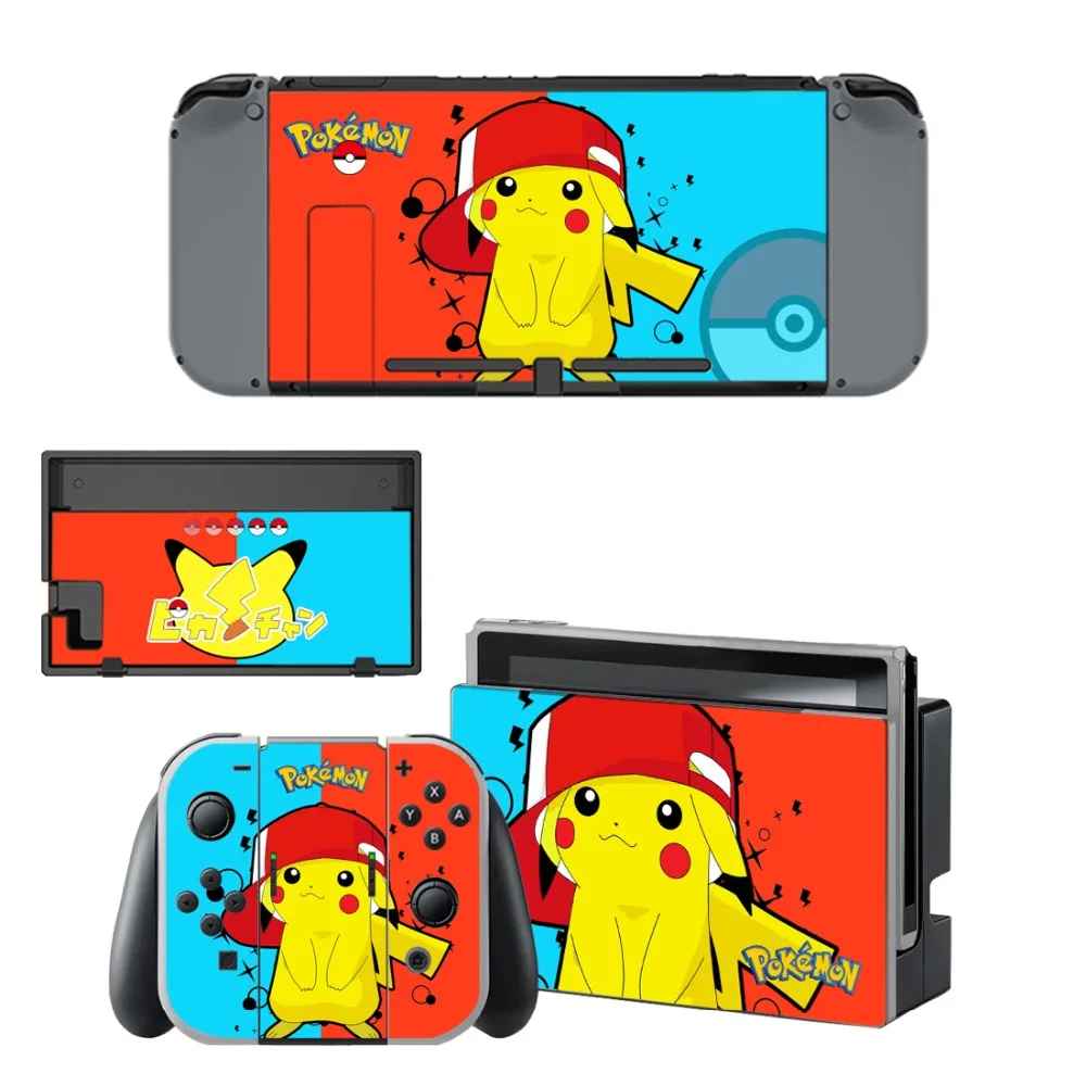 Pokemon Go Skin Sticker for Nintendo Switch Console and Joy-Con ...