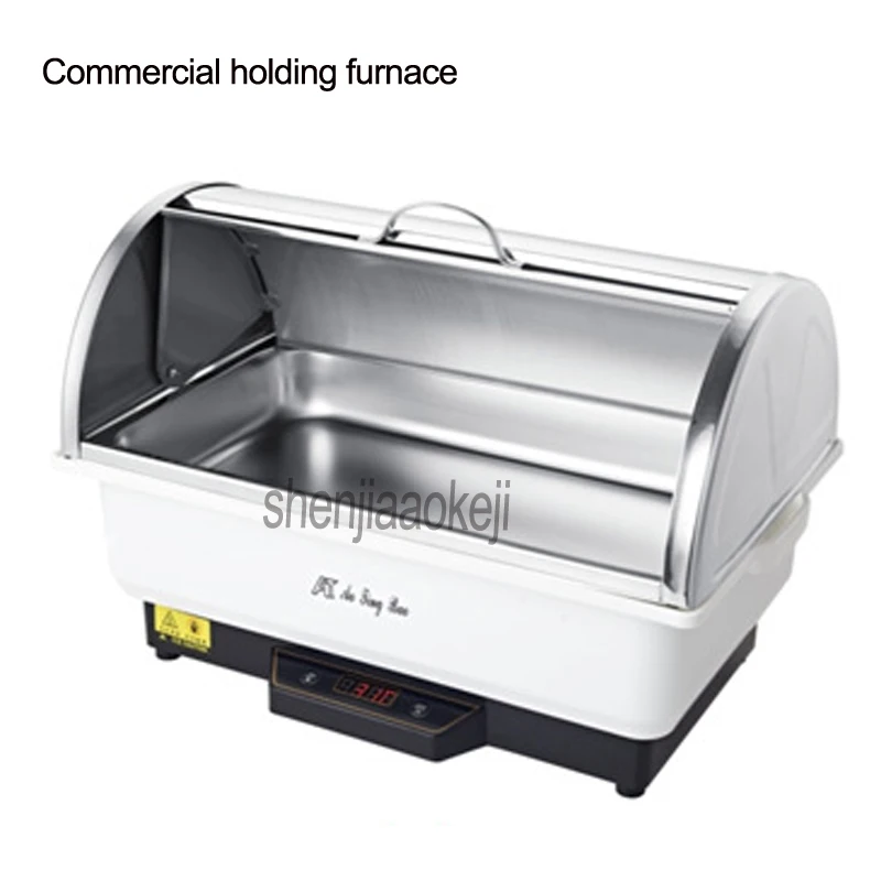 stainless-steel-half-flip-buffet-stove-9L-Commercial-holding-furnace ...