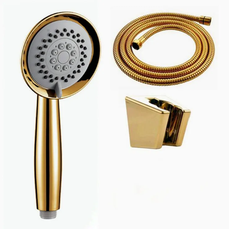 abs-plastic-Gold-Plated-three-functions-Handheld-Shower-Luxury-Batnroom ...