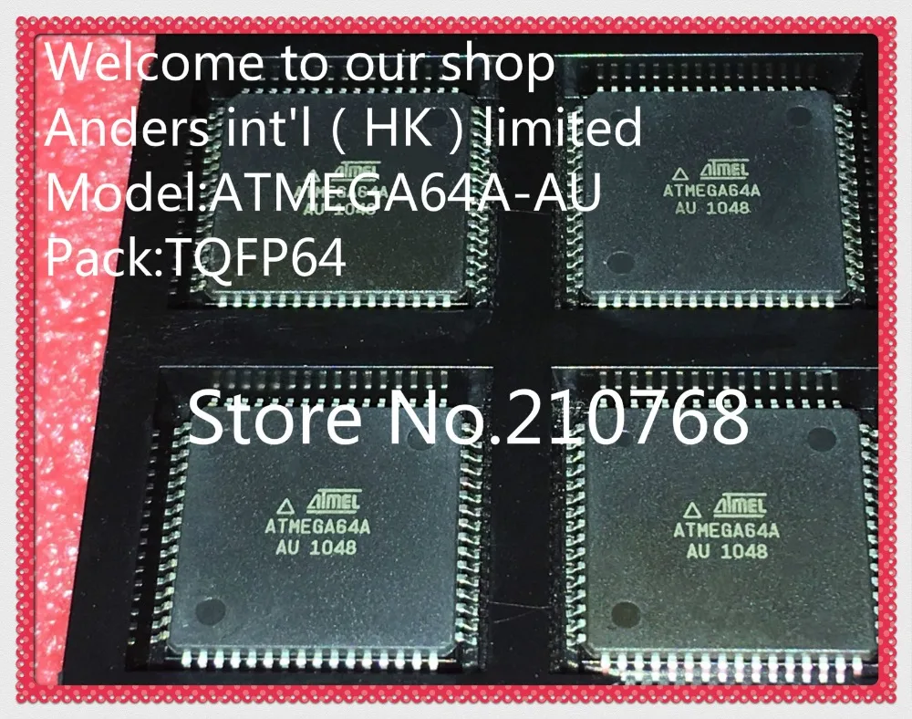 5pcs/lot ATMEGA64A AU ATMEGA64A ATMEGA64AAU ATMEGA64 IC MCU 8BIT 64KB ...