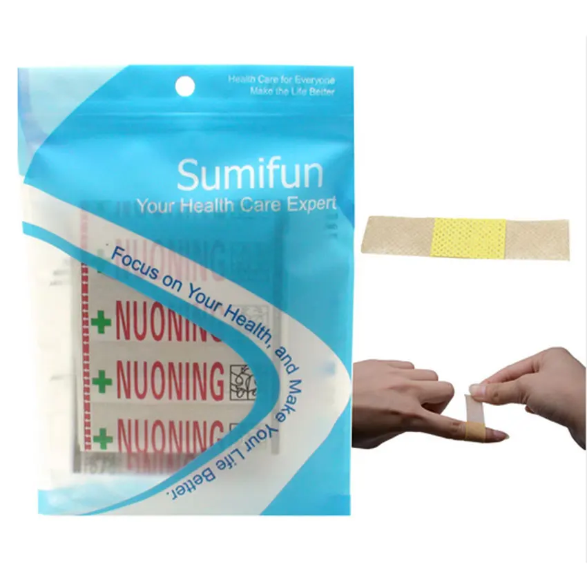 100 pcs Band Aid Wound Dressings Sterile Hemostasis Stickers First Aid ...